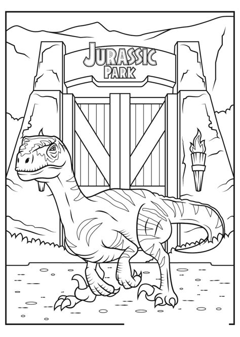 Printable Realistic Dinosaur Coloring Pages And Coloring Book
