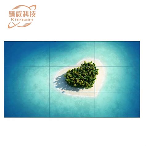 55 Inch 4k 3x3 Splicing Screen Advertising Display 3 5mm Narrow Bezel Large Digital Lcd Video