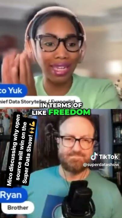 Micoyuk On Why Open Source Is Going To Win Data Ai Opensource Opensourcecommunity Youtube