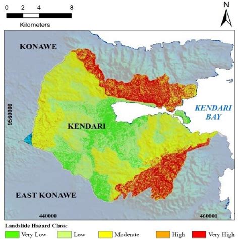 Overview Of Land Capability Distribution In Kendari Download