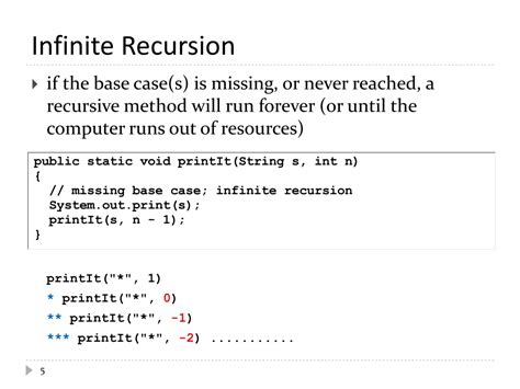 ppt recursion powerpoint presentation free download id 9641216