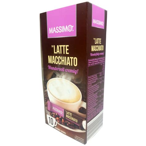 Massimo Instant Coffee Latte Macchiato 10 Sticks