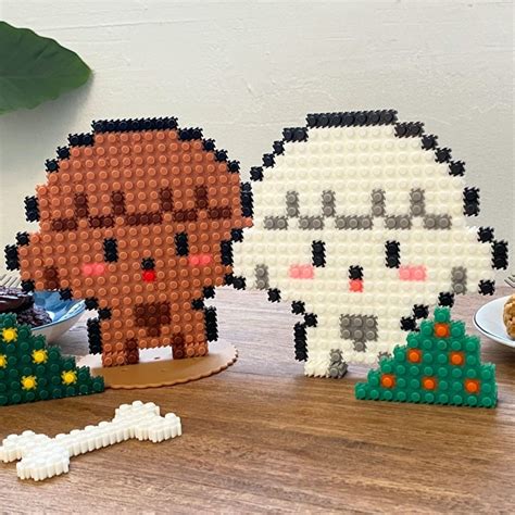 강아지 고양이 디폼 블럭 도안 10종 장난감 만들기 Diy 8mm 집에서 할수있는 놀이 체험 키트