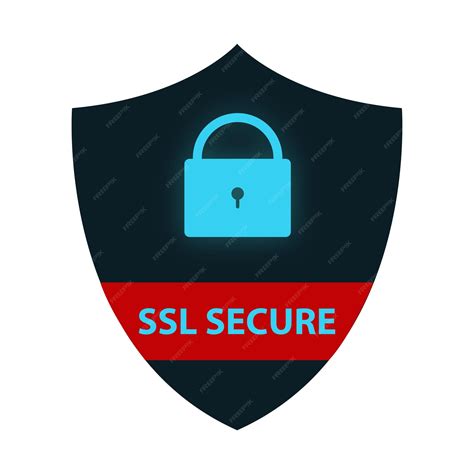 Premium Vector Secure Ssl Encryption Or Ssl Secure Protection Symbol Lock Guard Design Icon