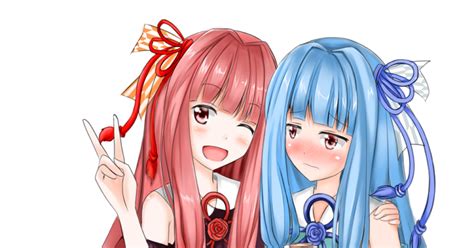 Kotonoha Sisters Akane Kotonoha Aoi Kotonoha （お姉ちゃん近い近い） Pixiv