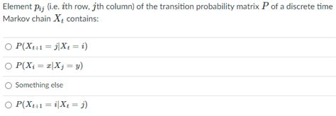 solved element pij i e ith row jth column of the