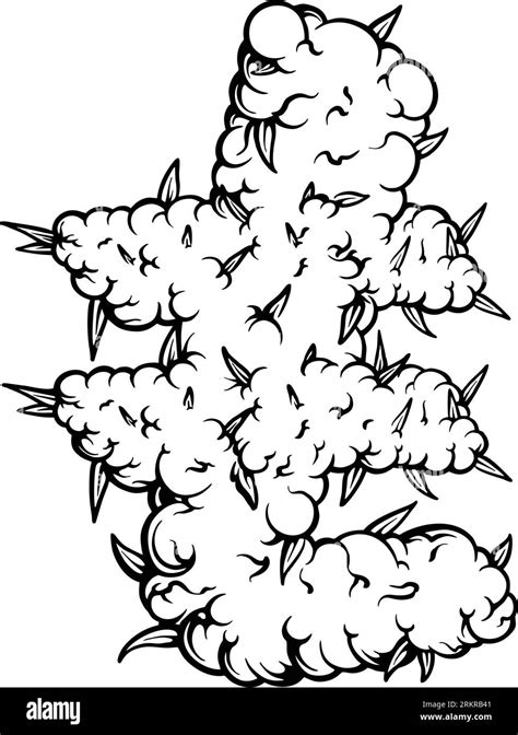 Cannabis Leaf Coin Currency Symbol Illustration Monochrome Vector Illustrations For Your Work