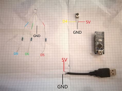 Arduino Nano Baised Ir Controlled Rgb Led 5 Steps Instructables