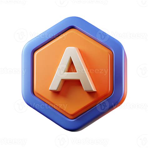 Impressive Exemplary Letter A Badge With Sharp Corners Flat Color Clean Lines Minimal Design