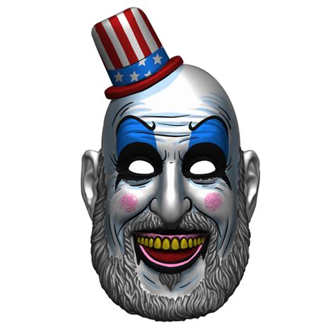 Pre Order House Of 1000 Corpses Captain Spaulding Retro Mask Replay