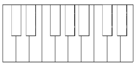 피아노 건반 색칠 놀이 네이버 블로그