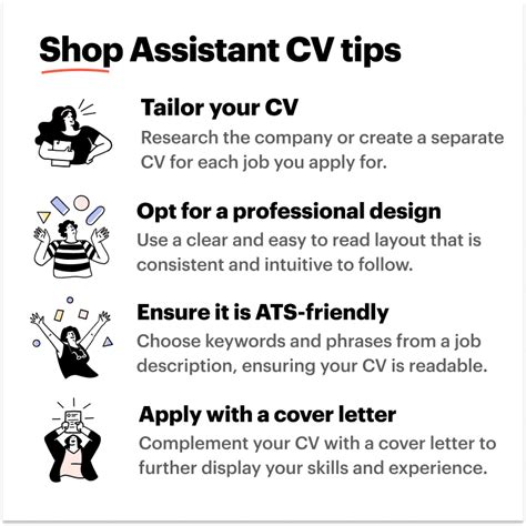 Shop Assistant Cv Example For 2025 Guide With Tips