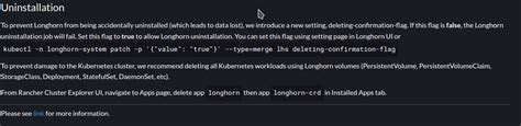 Improvement Update Uninstallation Info To Include The Deleting