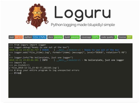 Loguru GitHub Topics GitHub