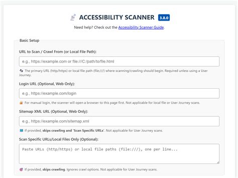 📡 Accessibility Scanner By Lachie1999 💾