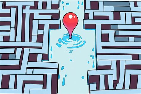 Maze Puzzle Premium Ai Generated Image