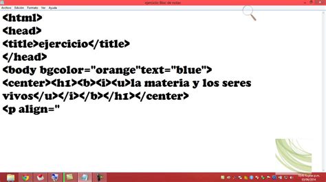 Formato De Parrafo En Html Youtube