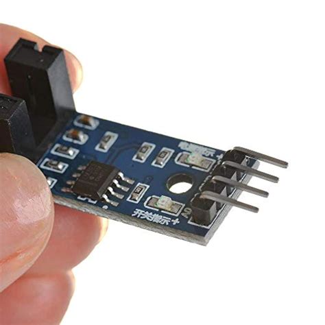 daoki 5pcs speed measuring sensor lm393 speed measuring module tacho sensor slot