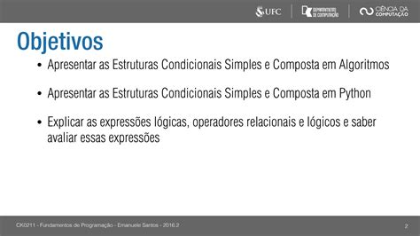 SOLUTION Aula04 Estrutura Condicional Studypool