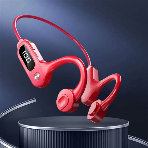 Faioroi Gaming Headphones Open Ear Headphones With Digital Display
