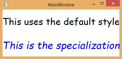 C WPF Resource Overriding Stack Overflow