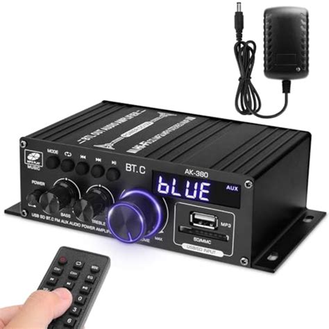 【3000円台で自宅がライブハウスに！？】makerfire Bluetooth 50 Hifiミニ アンプの多機能ぶりに脱帽した話