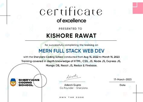 Kishore Rawat On Linkedin Mernstackdeveloper Sheriyanscodingschool Webdevelopement