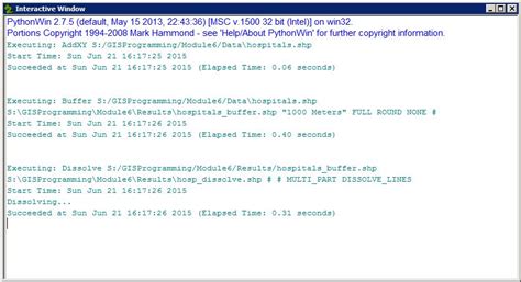 There And Back With Gis Gisprogramming Module 6 Geoprocessing With Python