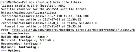 Mac Build Failed Av Mallocz Array Not Found Issue Mpv Player Mpv GitHub