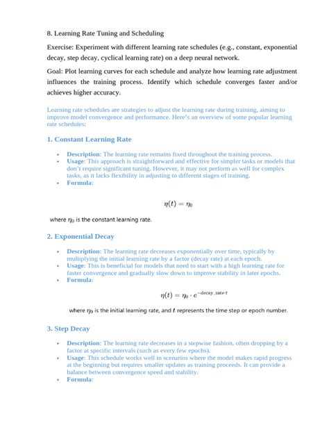 Review Questions On Optimization For Dl Models Pdf Learning