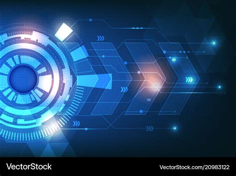 Abstract Technology Connection Royalty Free Vector Image