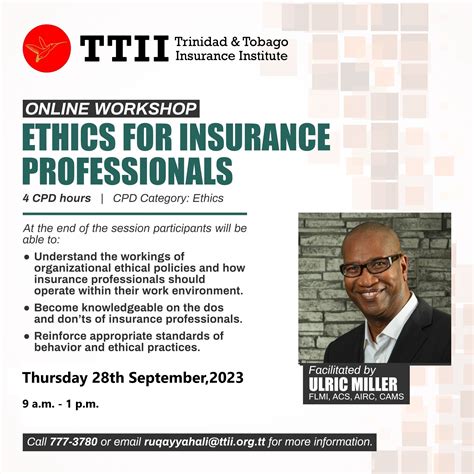 Ethics For Insurance Professionals Ttii