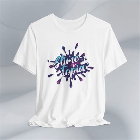 Slime Topia Graphic Tee Soft Cotton Unisex T Shirt Etsy