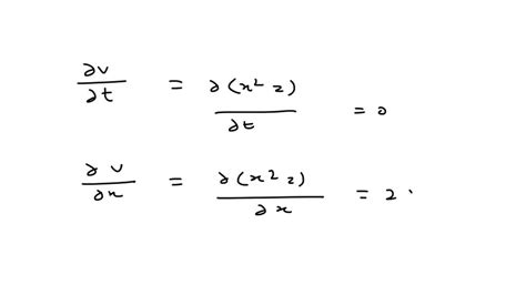 solved the velocity in a certain flow field is given by the equation 𝐯