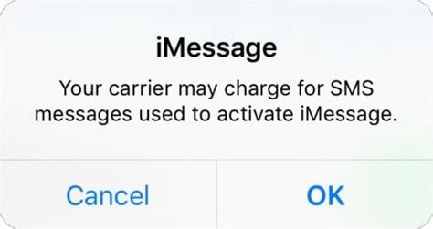 Getting Messages That Your Carrier May Charge To Activate Services