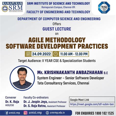 Agile Methodology Software Development Practices Srm Ramapuram