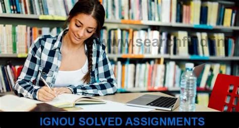 Ignou Solved Assignments 2017