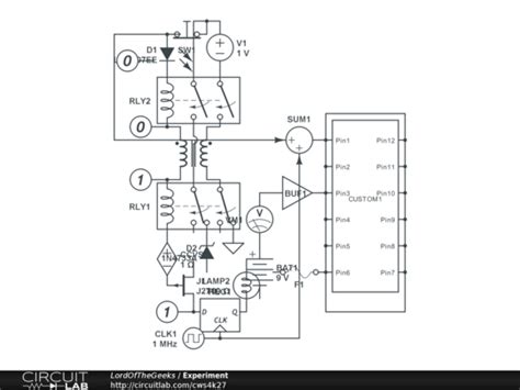 Experiment CircuitLab
