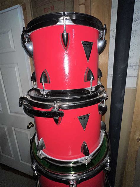 Orange County Drum And Percussion Ocdp Avalon Series Red Reverb