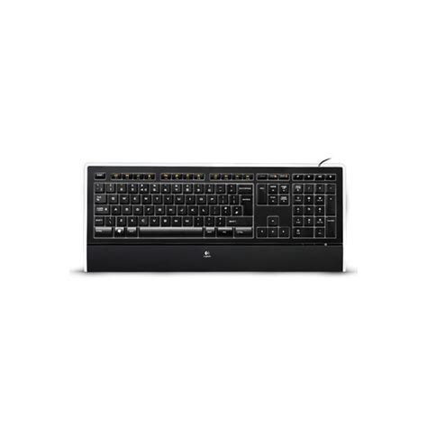 Tastiera Logitech Illuminated K Layout Italiano Qwerty Colore Nero