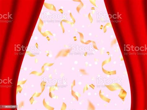 황금 색종이와 뱀 배경입니다 벡터 일러스트 배너 또는 엽서 1920년대 아가씨에 대한 스톡 벡터 아트 및 기타 이미지 1920년대 아가씨 기념일 미사일 폭죽 Istock
