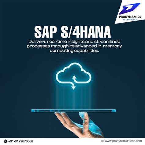 S4hana Sap Inmemorycomputing Realtimeinsights Businesstransformation Processoptimization