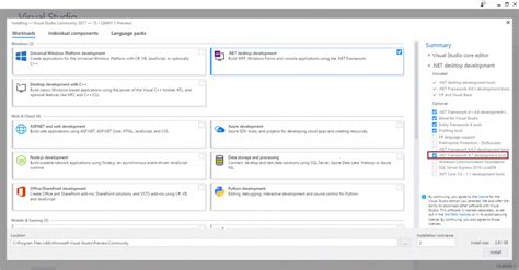 Net Framework 472 Est Disponible