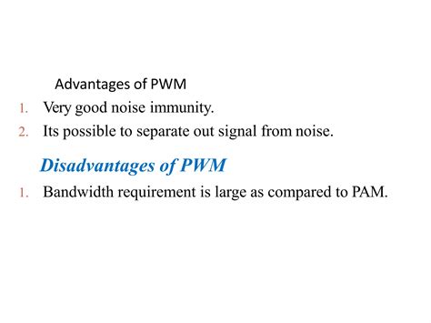 Pulse Modulation Pulse Amplitude Pam Pulse Width Pwm Plm Pdm