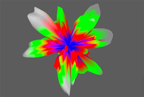 Maya Python 距離に応じて違う値の頂点カラーを設定してグラデーションにする Liquidjumper