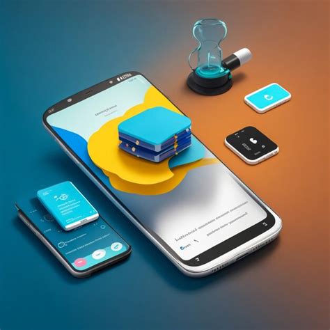 Premium Ai Image Technology Applications Isometric Concept Landing Page