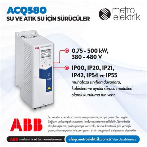 Abb Acq580 Metroelektrik Metroelektrikgroup Abbtürkiye Elektrik