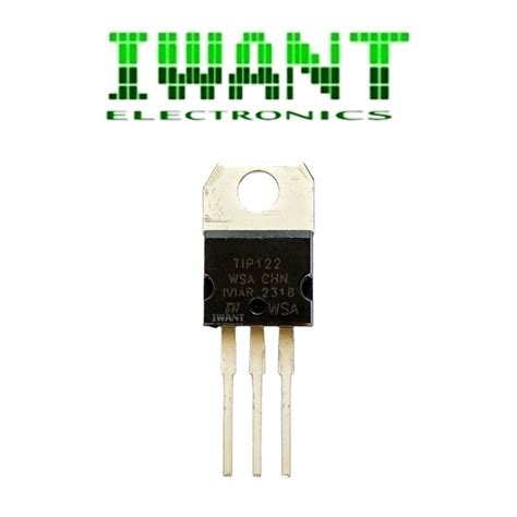 Jual Tip122 St Tip 122 To 220 5a 100v Npn Transistor Power Tip Tip127 Pnp Tip 127 Tip122 Jual Tip122 St Tip 122 To 220 5a 100v Npn Transistor Power Tip Tip127 Pnp Tip 127 Tip122