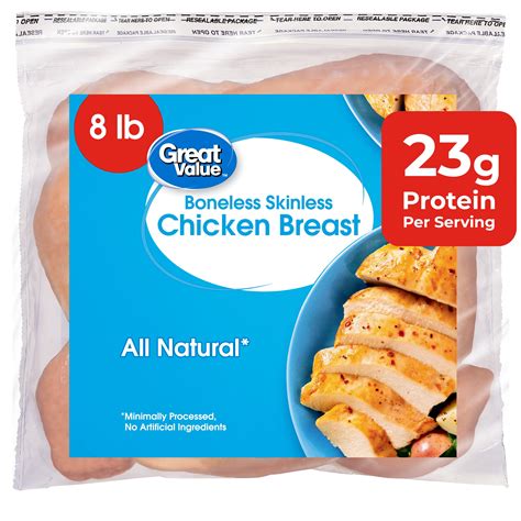 Great Value Chicken Breast Poultry Products For Eateries Walmart