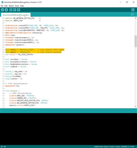 Neural Network Door Unlock With Face Recognition Realtek IoT Wi Fi MCU Solutions